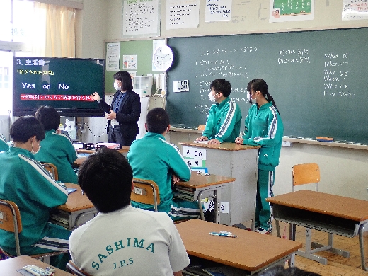 学期末保護者会が開かれました！ ～授業参観 第1学年～｜坂東市立猿島（さしま）中学校
